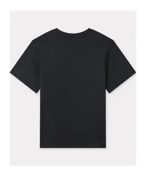 Kenzo Boke Flower Embroidered Crewneck T-shirt - Black
