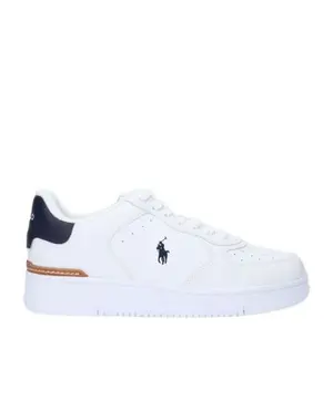 Ralph Lauren Polo Masters Court Low-top Sneakers - White/navy Pp