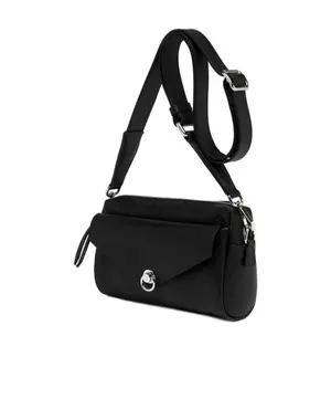 GIANNI CHIARINI Leather Shoulder Bag/cross-body Bag With Perforated Flap Detail