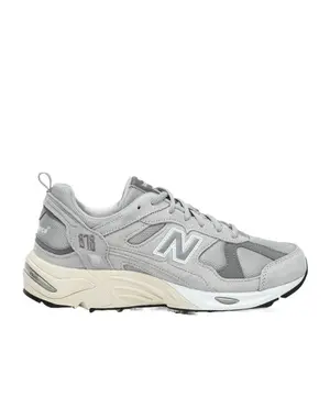 NEW BALANCE 878 Suede Sneakers - Gray