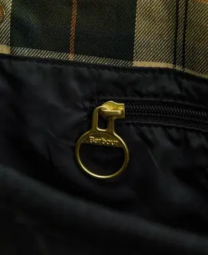 Barbour Healy Logo Embroidered Top Handle Bag