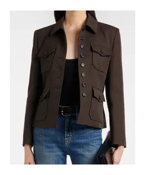 NILI LOTAN Jamison Virgin Wool Jacket