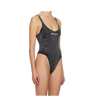 DIESEL® Phoebe-dnm Scoop Neck Bodysuit