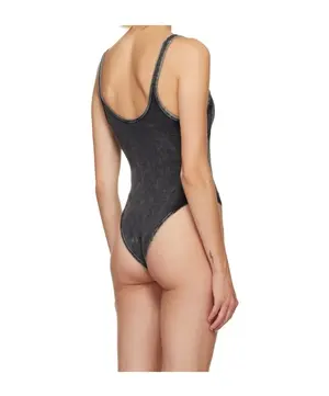 DIESEL® Phoebe-dnm Scoop Neck Bodysuit