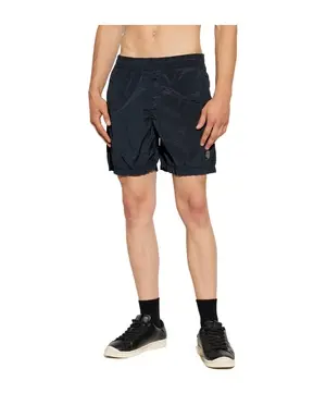 Stone Island Elastic Waist Shorts