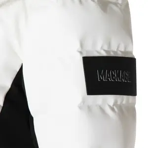 Mackage Belted Waist Ski Jacket With Fur-trimmed Hood