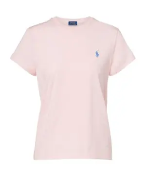 Polo Ralph Lauren Embroidered Cotton Jersey T-shirt - Pink