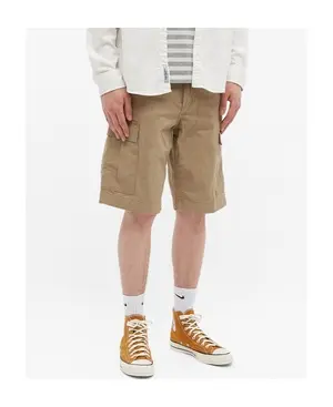 Carhartt Work In Progress Logo-patch Knee-length Cargo Shorts