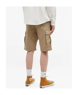 Carhartt Work In Progress Logo-patch Knee-length Cargo Shorts