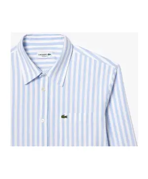 Lacoste Striped Regular Fit Oxford Shirt
