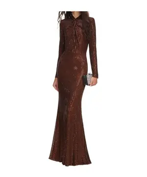 SELF-PORTRAIT Embellished Midi Dress