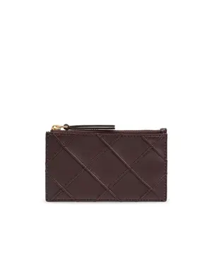 Tory Burch Fleming Soft Wallet - Black