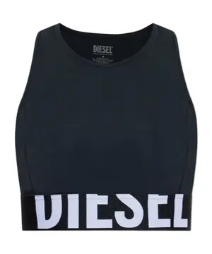DIESEL® Sibilla D-pop Logo Band Top