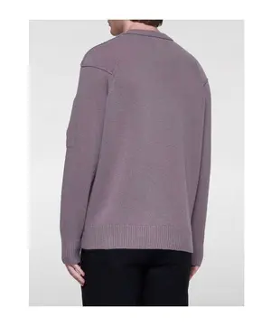 C.P. COMPANY Long-sleeved Crewneck Jumper With Zippered Pockets