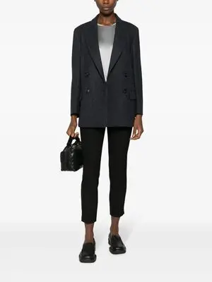 Peserico Comfort Fit Side Zip Trousers