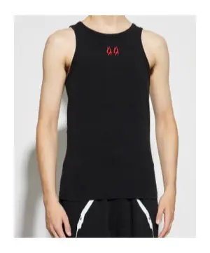 44 LABEL GROUP Embroidered Sleeveless Top