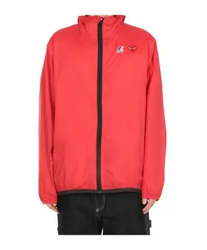 Play Comme Des Garcon Long-sleeved Hooded Jacket