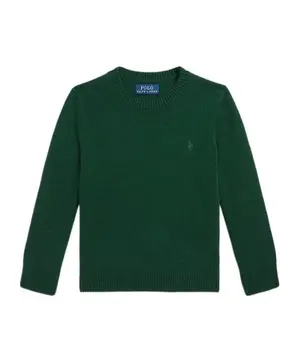 Polo Ralph Lauren Embroidered Pony Crewneck Sweater - Green