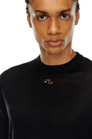 DIESEL® K-garth Oval D Logo Knitted Jumper