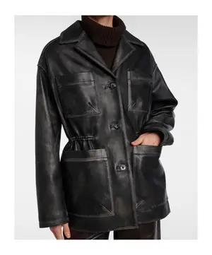Dorothee Schumacher Sleek Statement Leather Jacket