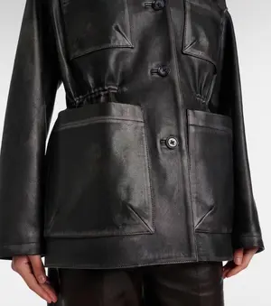 Dorothee Schumacher Sleek Statement Leather Jacket