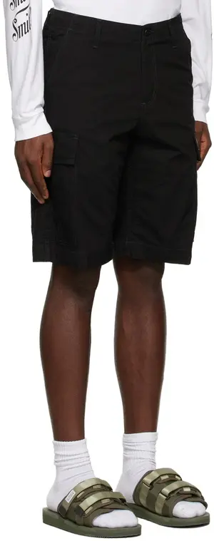 Carhartt Work In Progress Logo Patch Cargo Shorts