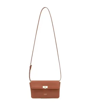 FERRAGAMO Flap Shoulder Bag With Logo