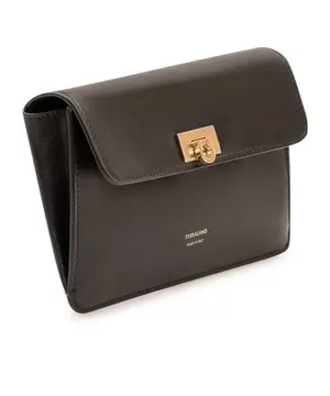 FERRAGAMO Flat Gancini Mini Shoulder Bag