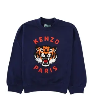 Kenzo Long-sleeved Sweatshirt - Blue