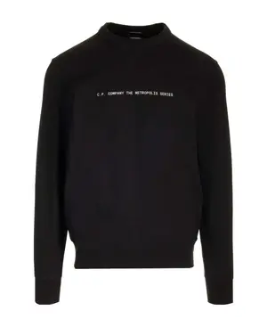 C.P. COMPANY Graphic Printed Sleeved Sweatshirt
