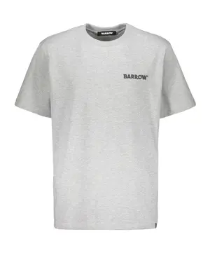 BARROW Logo-detail Short-sleeve T-shirt - Grey