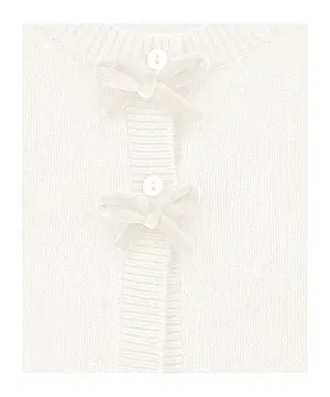 Monnalisa Long-sleeved Knitted Cardigan