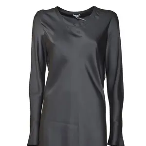 Aspesi Long-sleeved Satin Dress