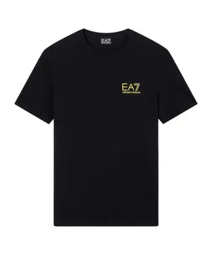 EA7 Logo-print T-shirt - Black