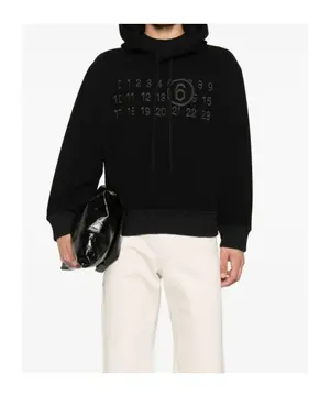 MAISON MARGIELA Numeric Logo Hoodie