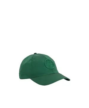 Stone Island Logo-embroidered Baseball Cap - Malachite