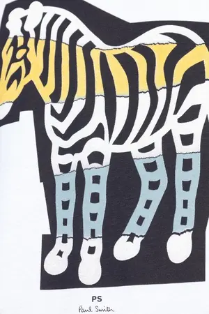 Paul Smith Zebra Printed Crewneck T-shirt
