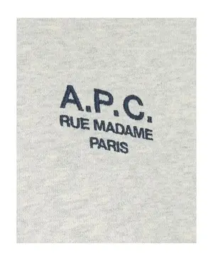 A.p.c. Logo Embroidered Crewneck Sweatshirt