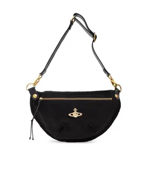 VIVIENNE WESTWOOD Orb Embellished Zip Fastening Tote Bag - Black