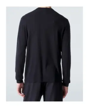 Giorgio Armani Crew Neck Long Sleeve Polo Shirt