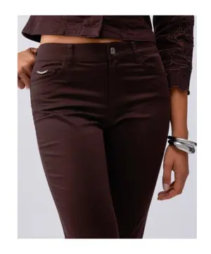 Liu Jo Regular-fit Trousers - Brown