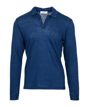 GRAN SASSO Long Sleeve T-shirt - Blue