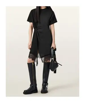 ALLSAINTS Short Sleeve Dress