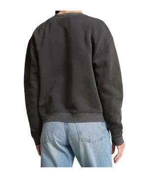 Polo Ralph Lauren Crewneck Sweatshirt With Graphic Embroidery - Black