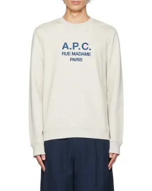 A.p.c. Logo Crewneck Sweatshirt