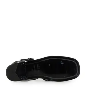 Hereu Alaro Leather Sandals - Black