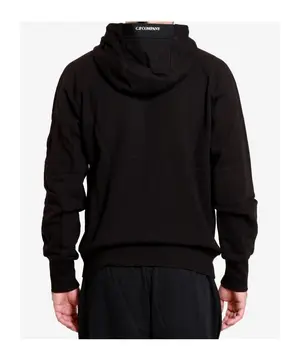 C.P. COMPANY Diagonal Raised Fleece Zip-up Hoodie