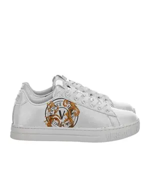 Versace Fondo Court Sneakers - Gray
