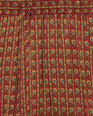 Drole De Monsieur Paisley Printed Straight-leg Trousers