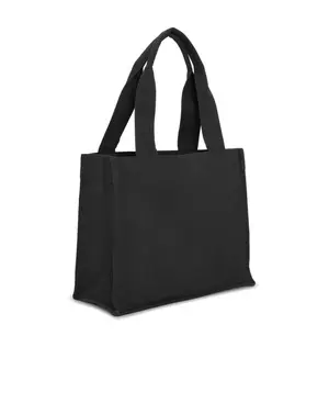 GANNI Logo Embroidered Large Tote Bag